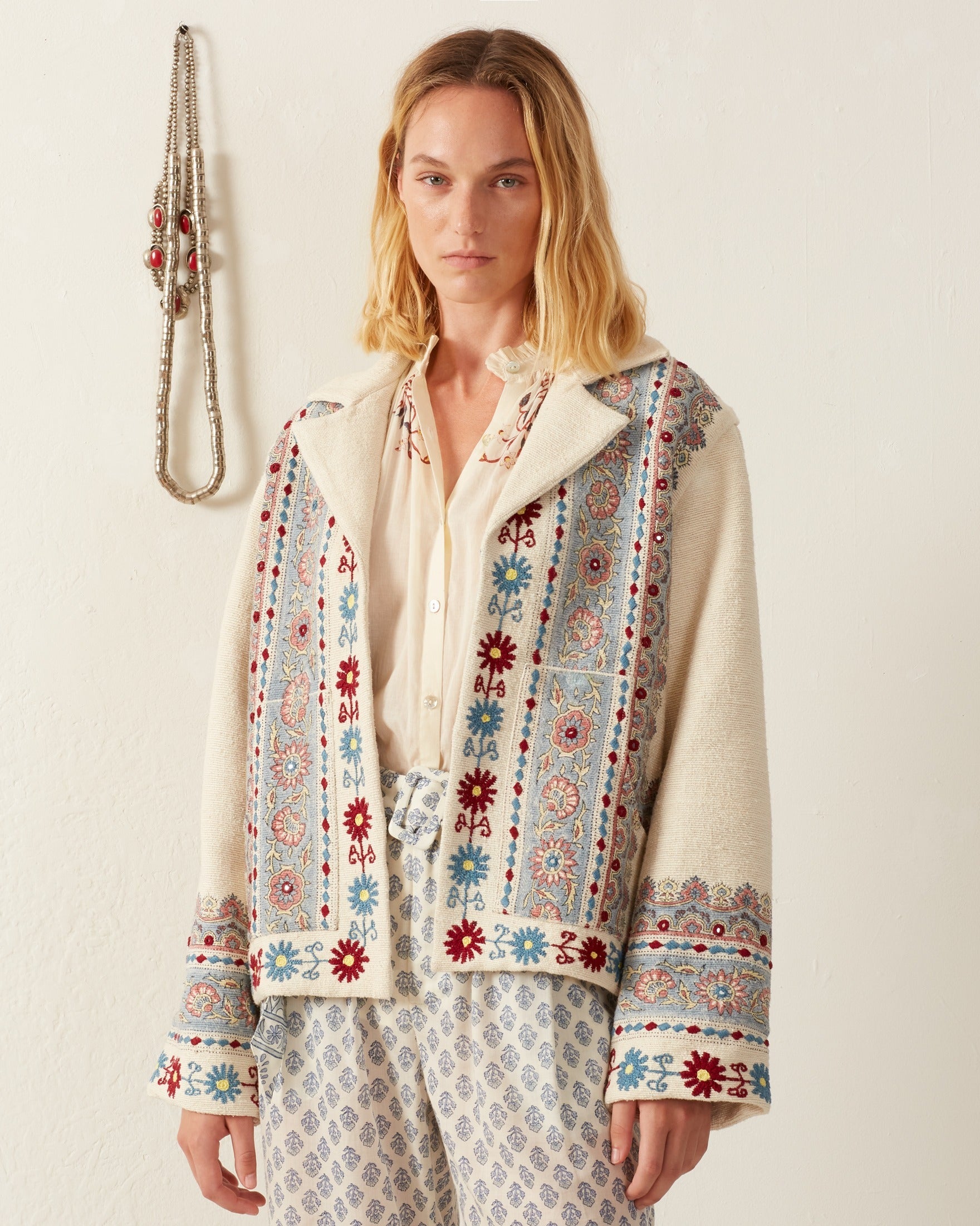 Western Riviera Silk Jacket