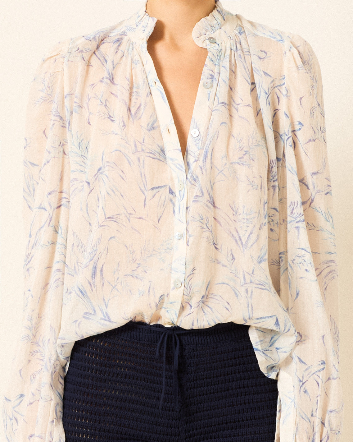 Annabel Avian Toile Shirt
