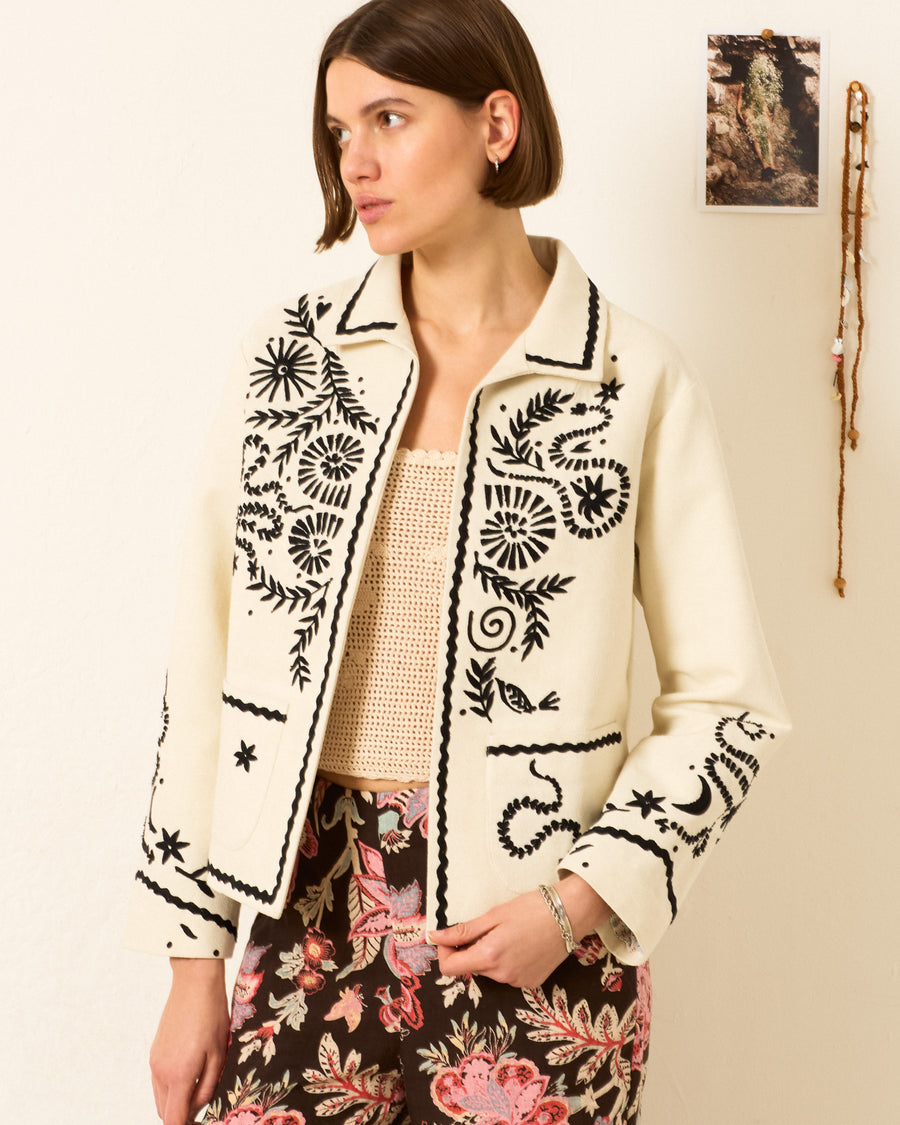 Francis Bone Snake Jacket