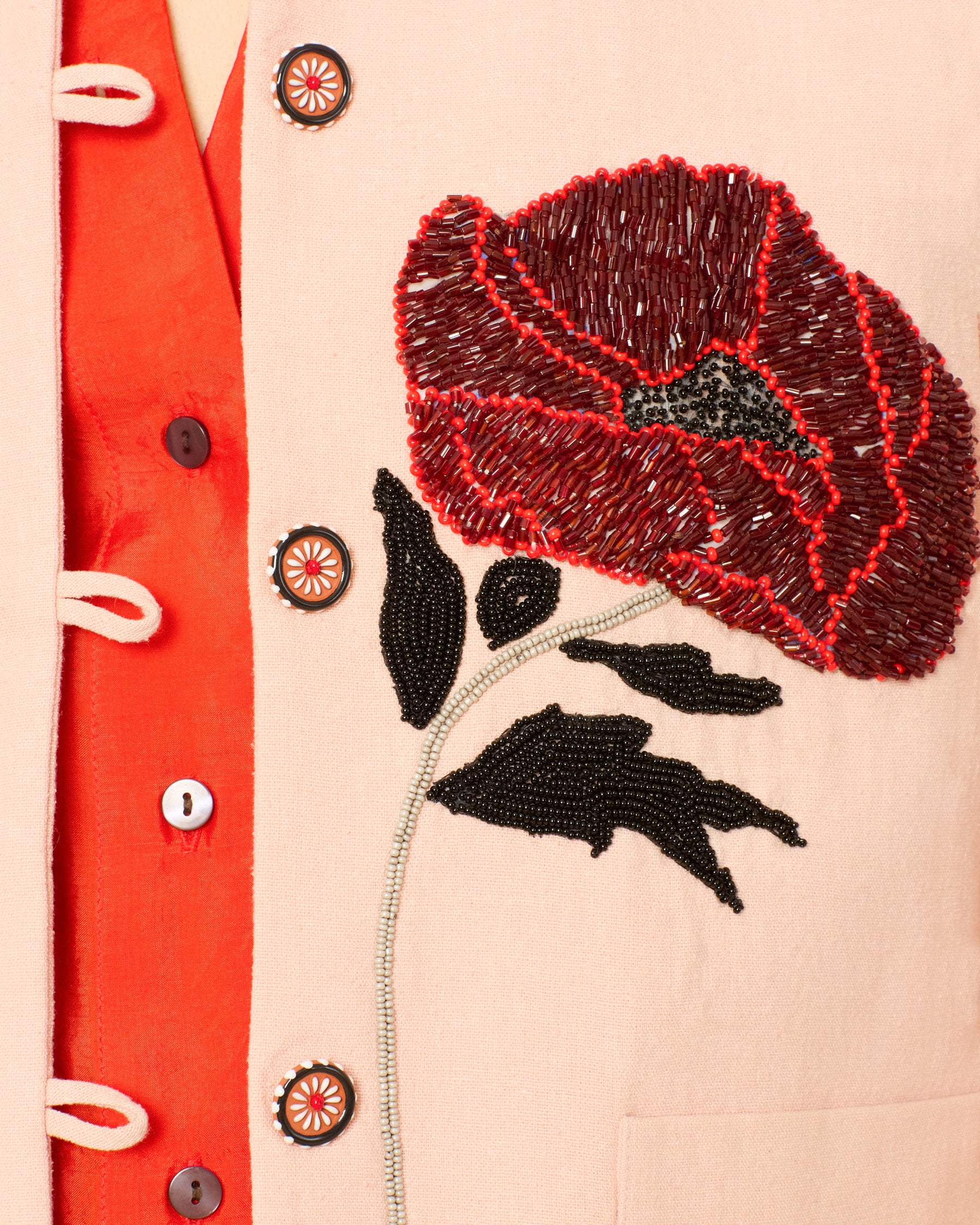 Jude Ruby Poppy Jacket