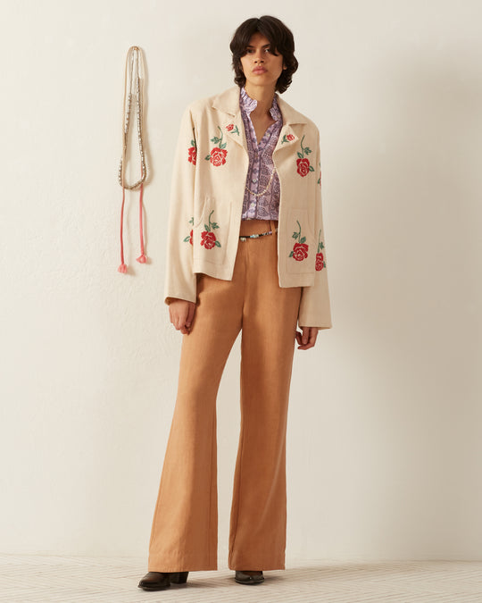 Western Blush Rose Jacket