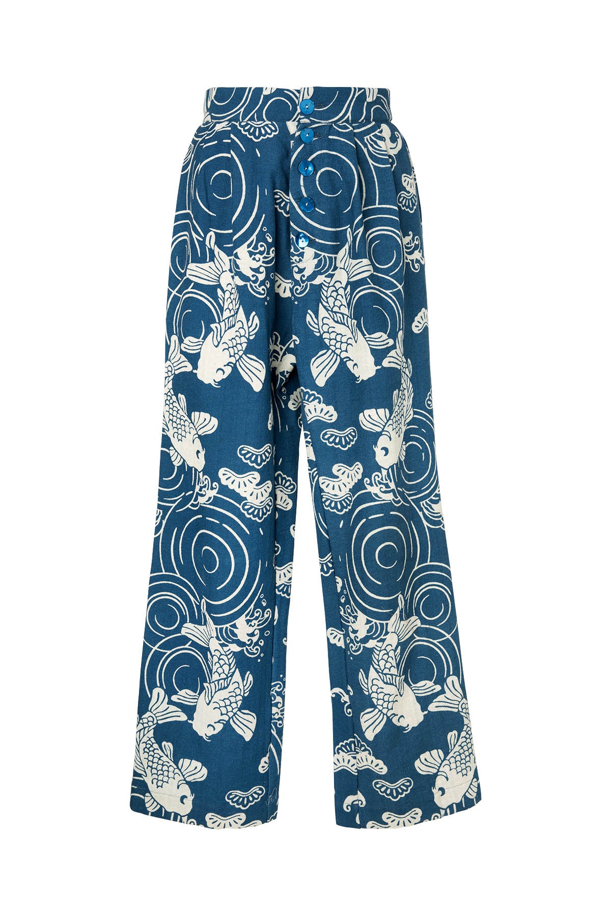 Catch Blue Fish Pant